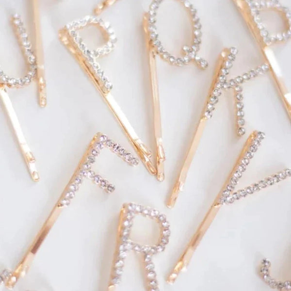 Letter Hair Pins Complete Set – Kela Hair Jewellery